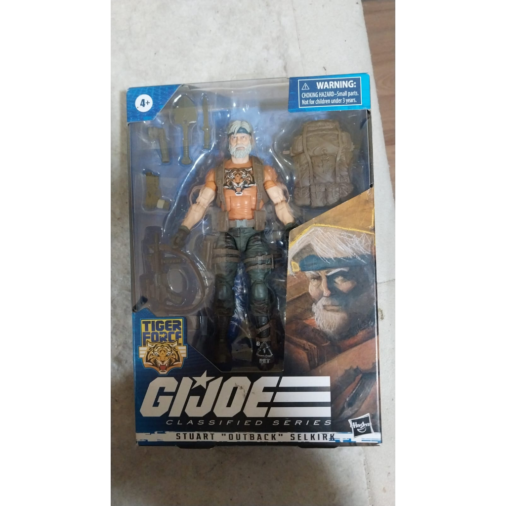 Figura gi joe classified series tiger force stuart outback selkirk ...