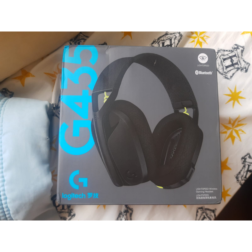 Headset Gamer Wireless Logitech G435 | Shopee Brasil