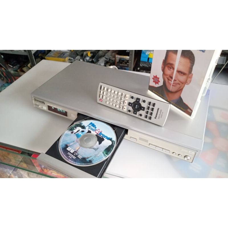 dvd player Panasonic dvd s27 com controle | Shopee Brasil