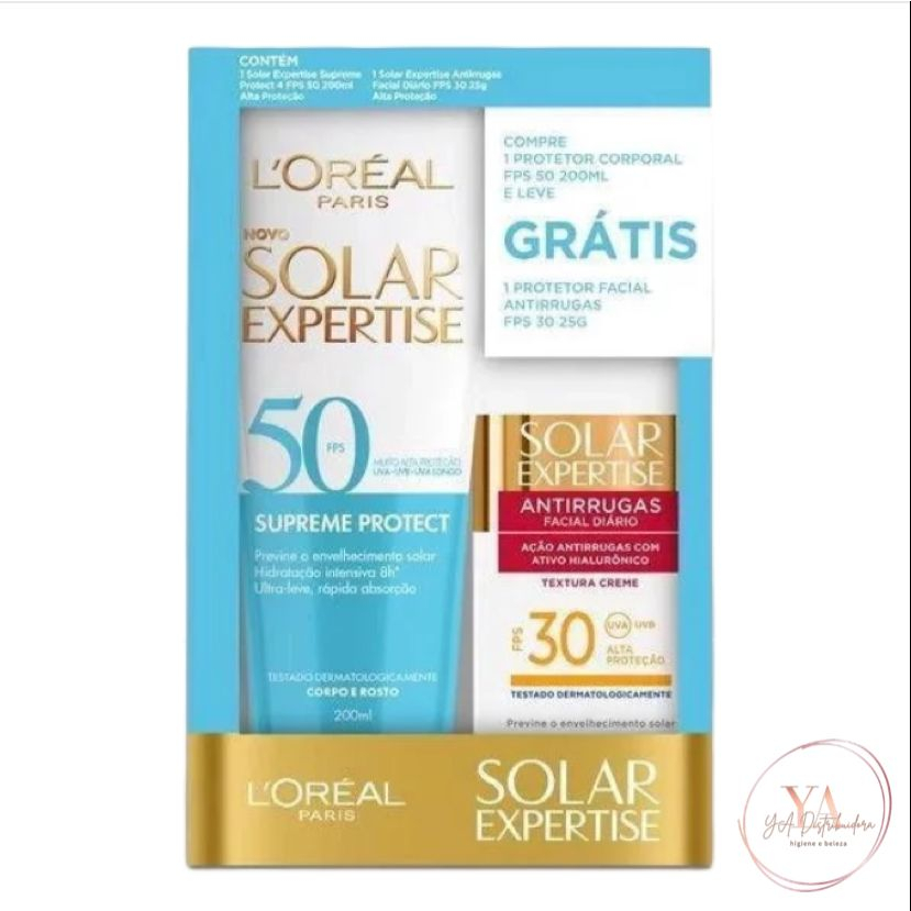 Kit Protetor Solar L'Oreal Expertise - 1 Corporal Supreme Protect 4 ...