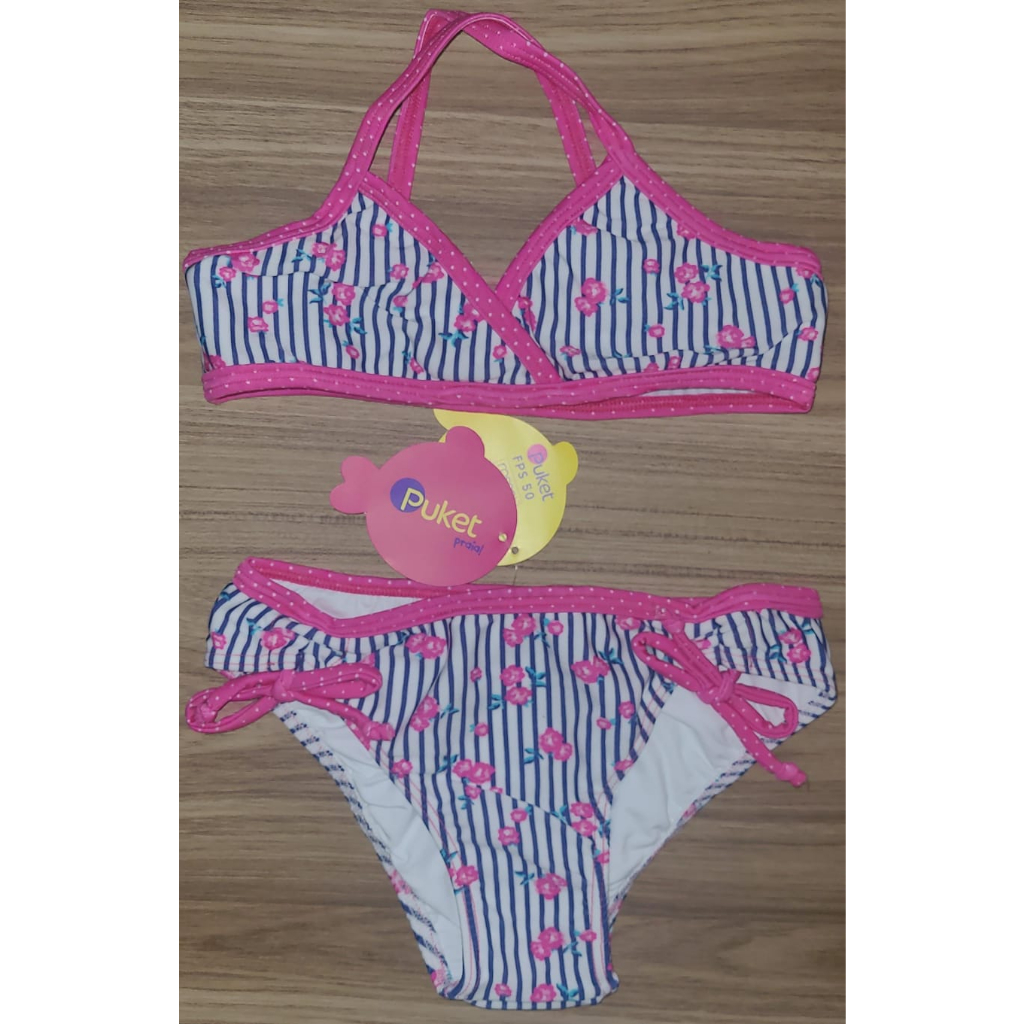 Moda Praia 14 anos Feminina - Puket Praia - Diversas Estampas | Shopee Brasil