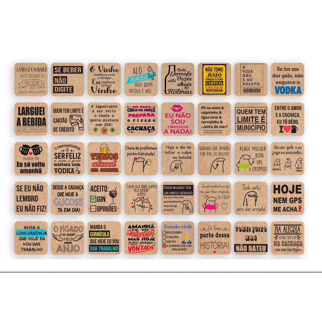 300 Tags Para Drink Com Frases Engraçadas Para Festas E Bar ...