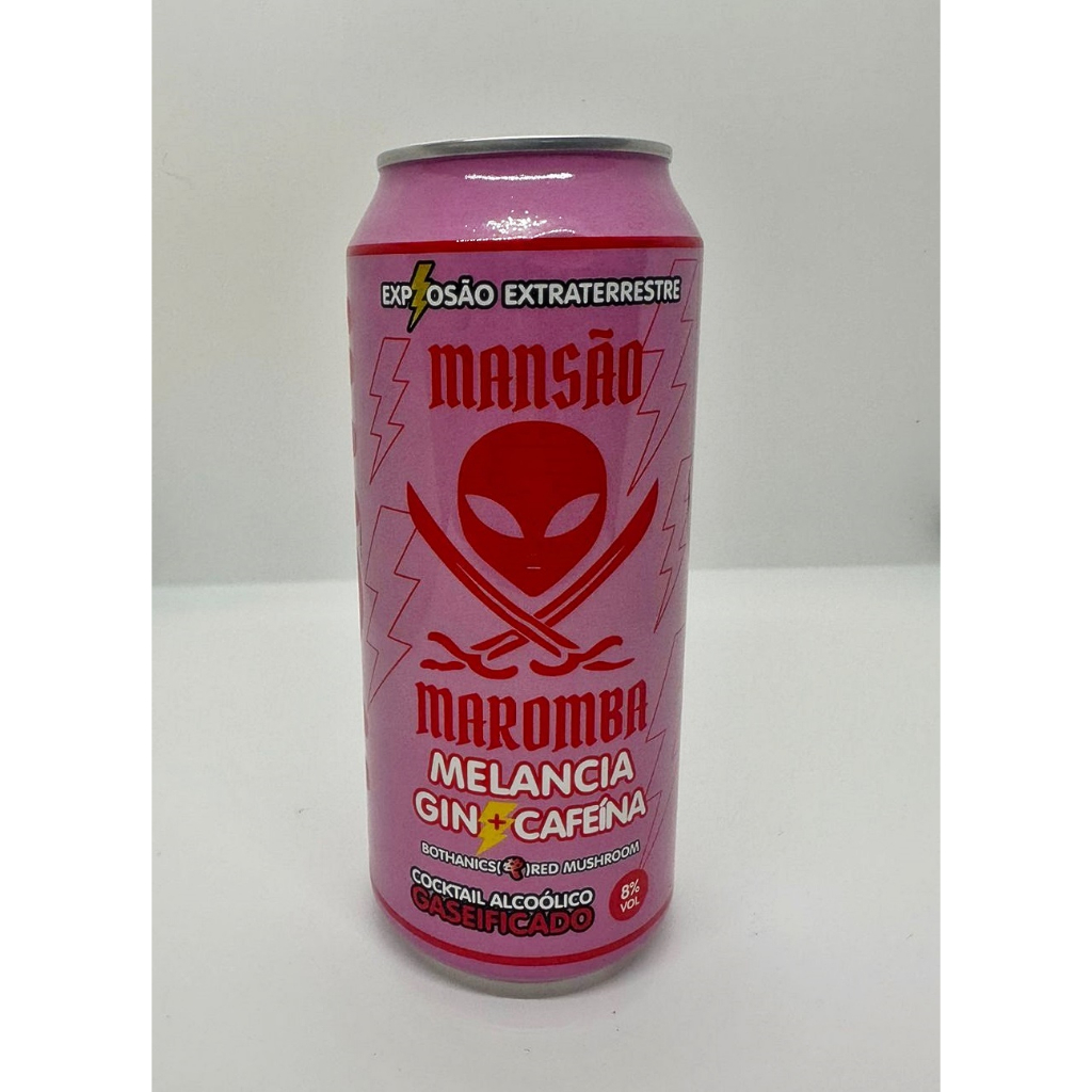 Energético Gin Melancia Mansão Maromba 473ml | Shopee Brasil