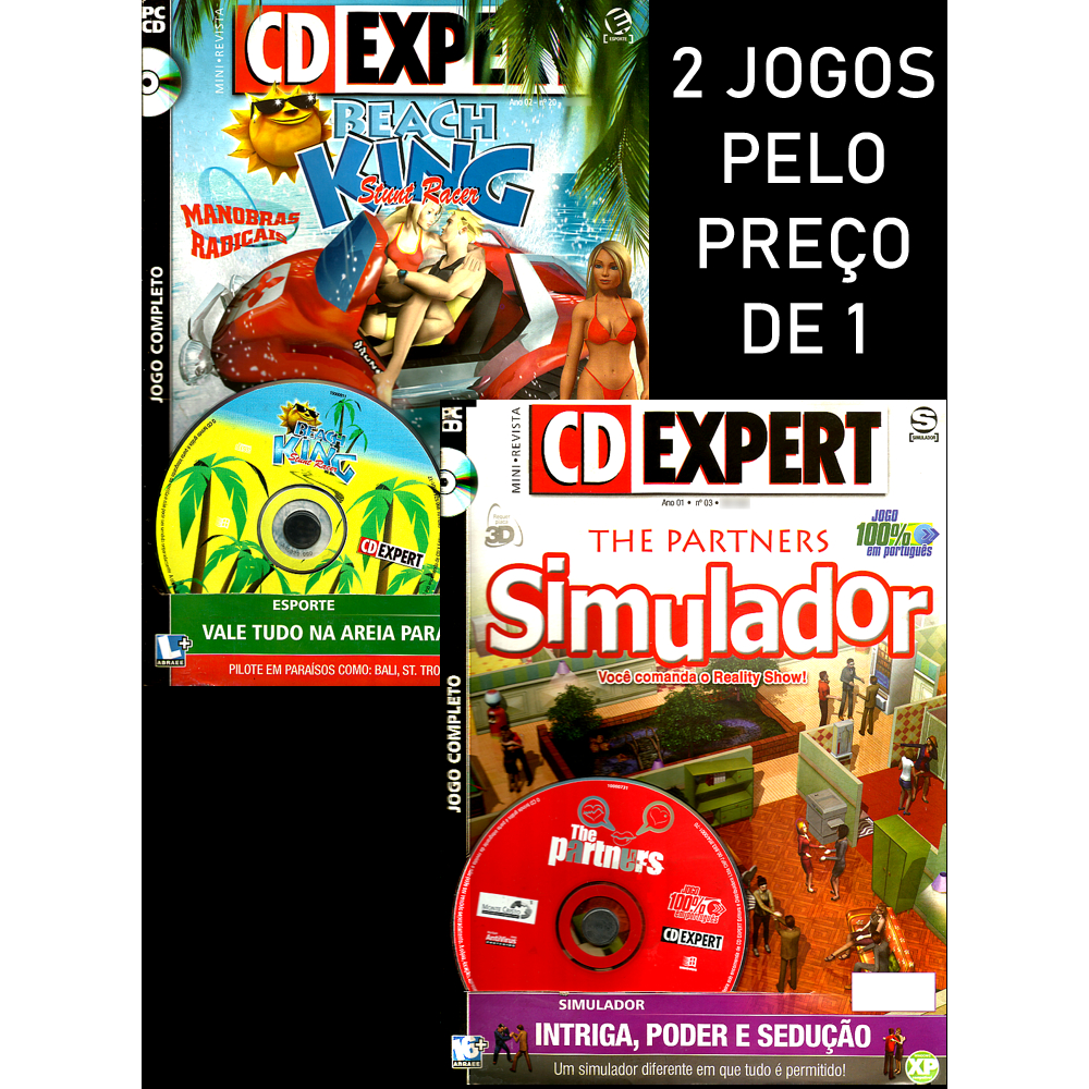CD EXPERT - THE PARTNERS - SIMULADOR + CD EXPERT - BEACH KING - STUNT ...