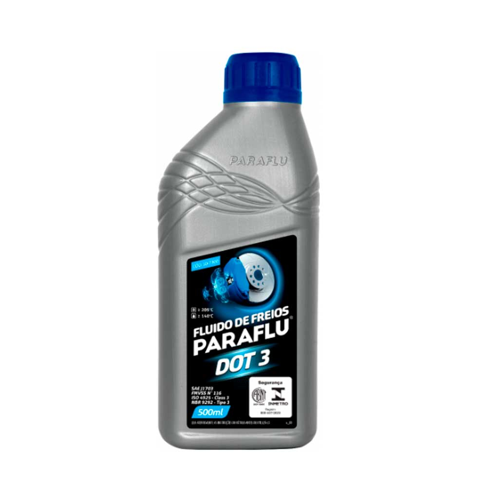 FLUIDO OLEO DE FREIO DOT 3 PARAFLU 500ML | Shopee Brasil