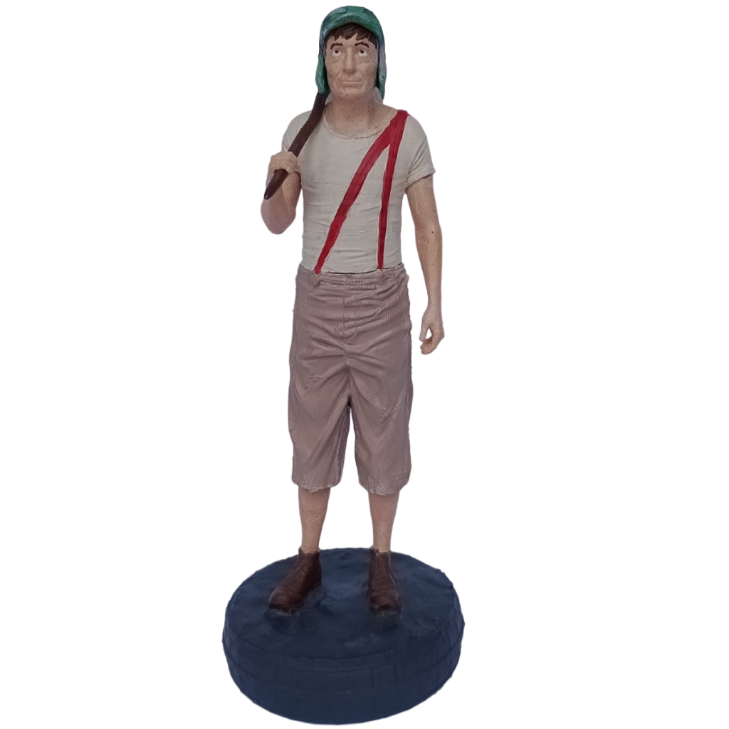 Boneco do Chaves Turma Dos Chaves 18cm Estátua Colecionável Resina ...