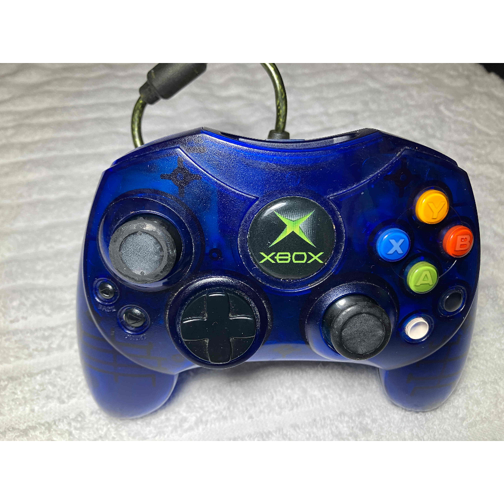 Controle Modelo S para console Xbox 1 Classic Azul Transparente Usa ...