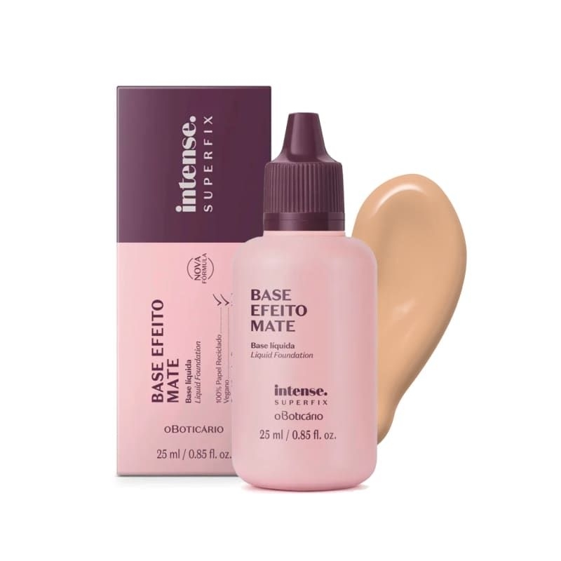 Base Líquida Mate Cor 15 Intense Superfix 25ml | Shopee Brasil