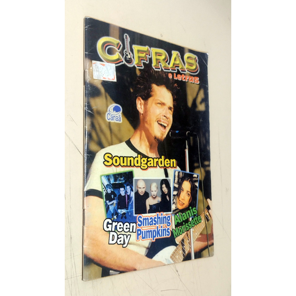 Revista Cifras e Letras nº 7 - Soundgarden Alanis Green Day - Kurt ...