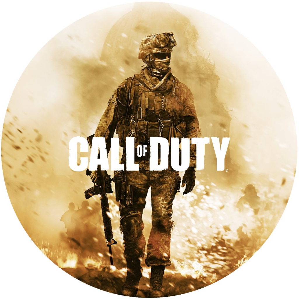 Painel Redondo em Tecido Sublimado Call Of Duty | Shopee Brasil