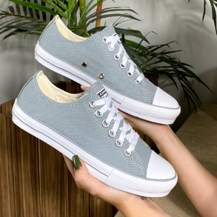 Tênis All Star Tradicional Classico Cores Hi CT As Chuck Lona | Shopee ...