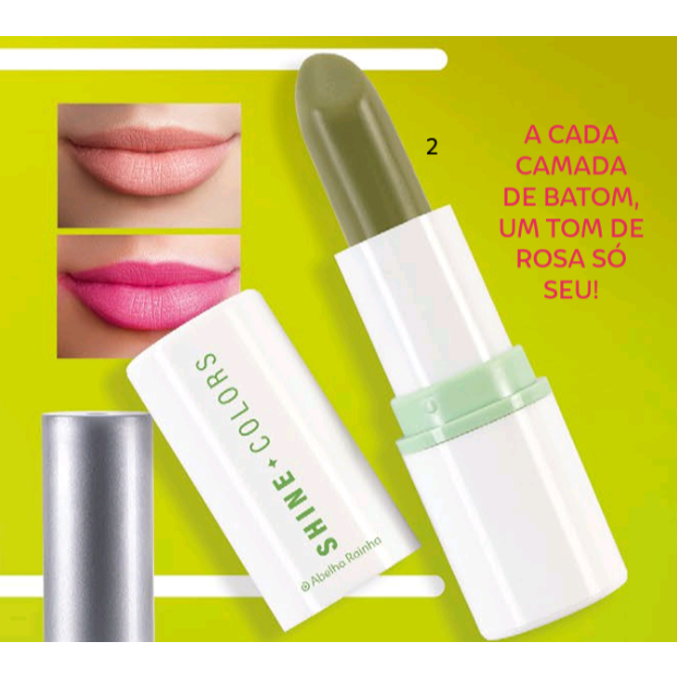 Batom magic shine colors Abelha rainha 3,4g | Shopee Brasil