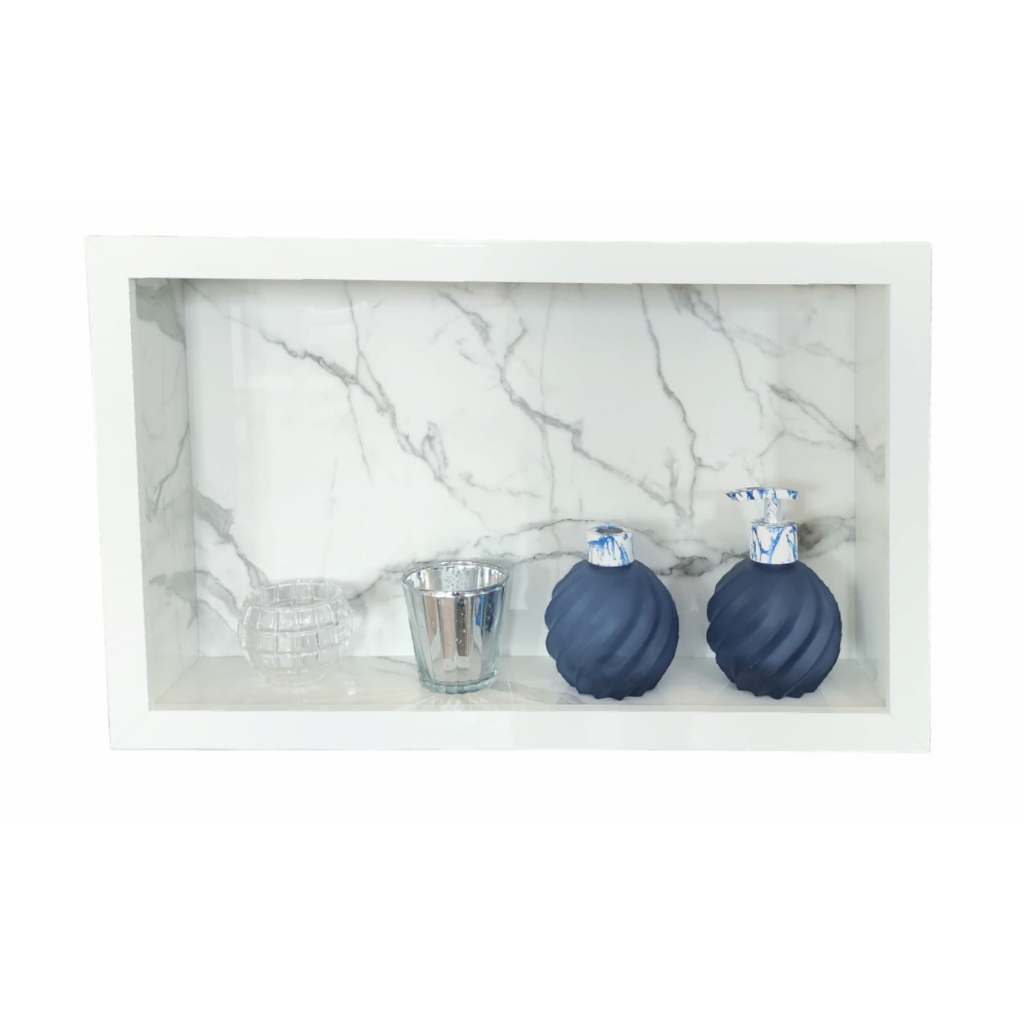 Nicho Banheiro Box Porcelanato 30x50 embutir | Shopee Brasil