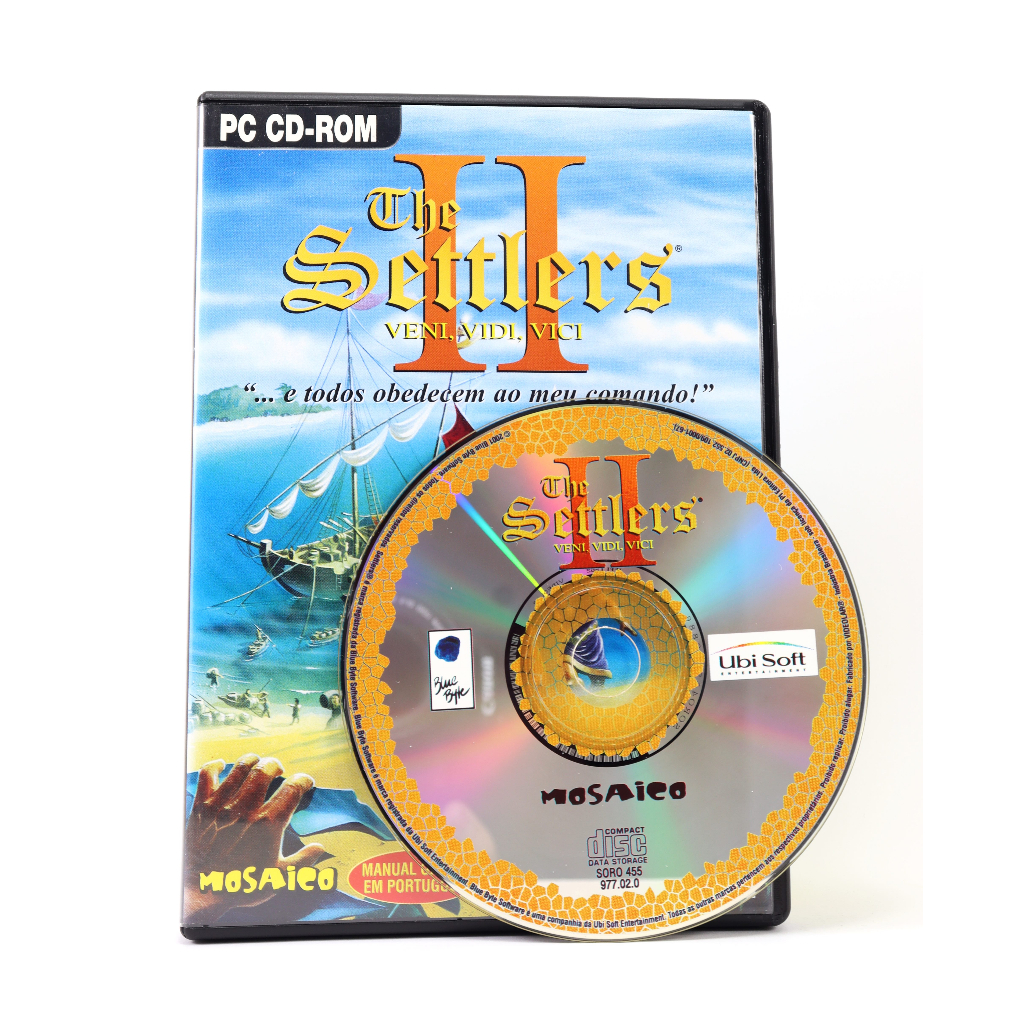 Jogo De PC Original The Settlers II / Conhecido Por serf city 2 / PC CD ...