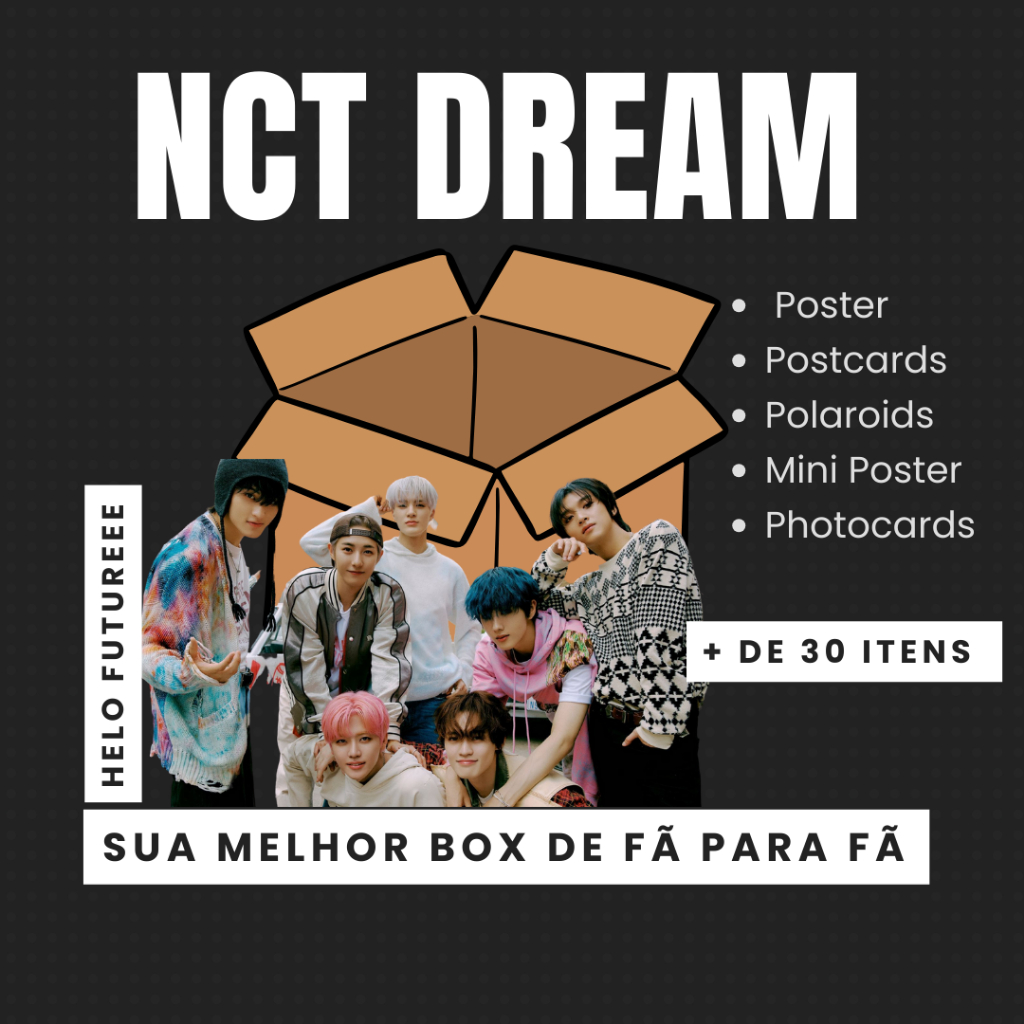 Random box NCT Dream | Shopee Brasil