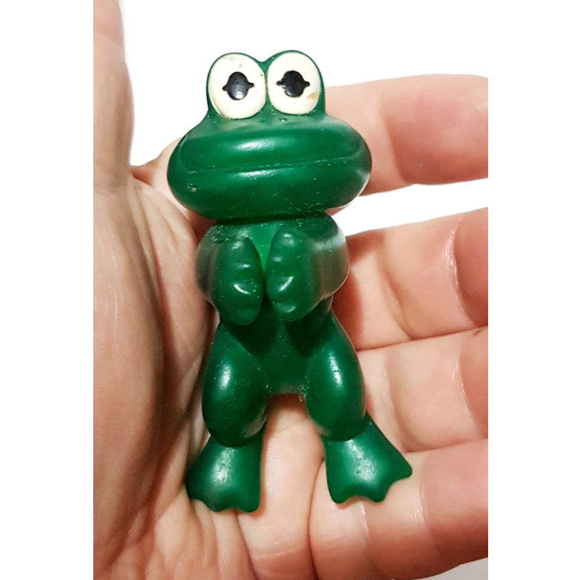 SAPO FROGGER AGARRADINHO 8CM BRINQUEDOS ANTIGOS USADOS CVA | Shopee Brasil