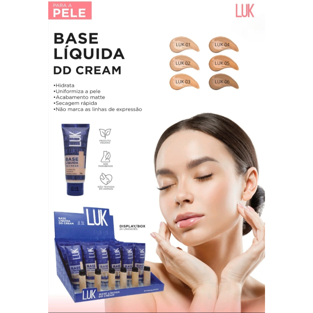 Base Líquida Cream LUK | Shopee Brasil