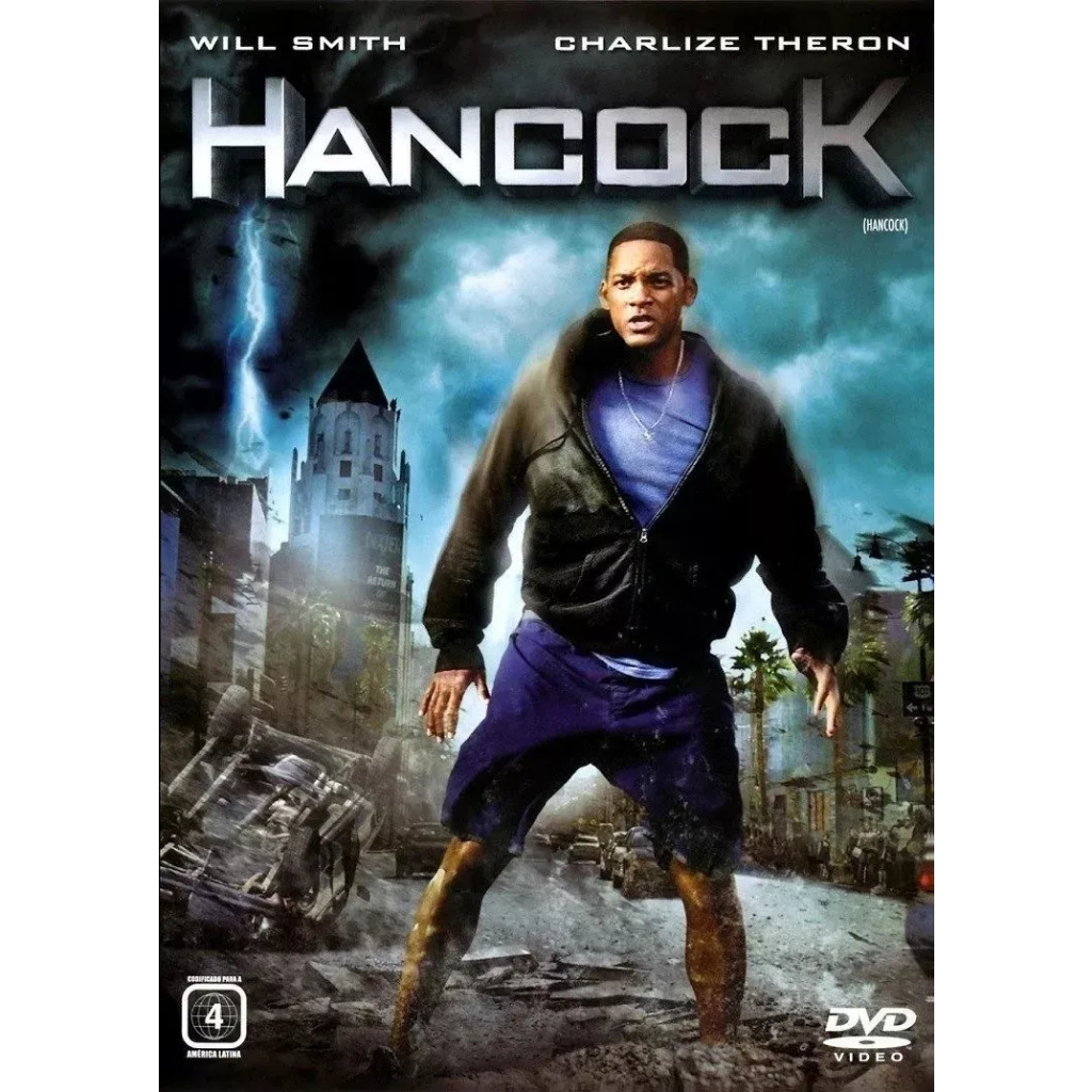 Dvd Hancock (2008) - Will Smith, Charlize Theron - Original e Lacrado ...