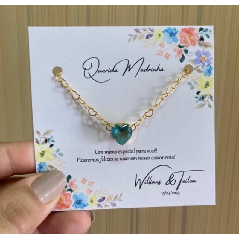 tag para pulseira das madrinhas | Shopee Brasil