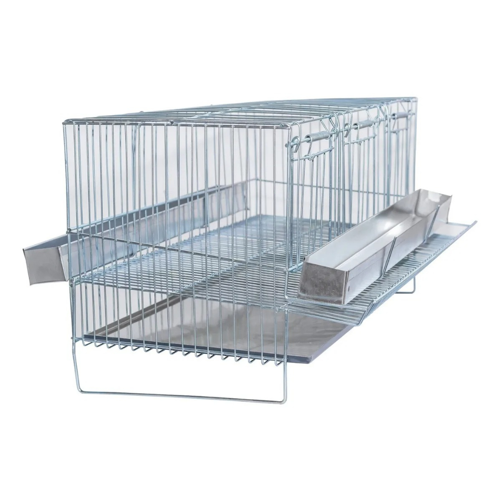 Gaiola Arame para Codornas 3 Divisão 49cm Ciama Arames | Shopee Brasil