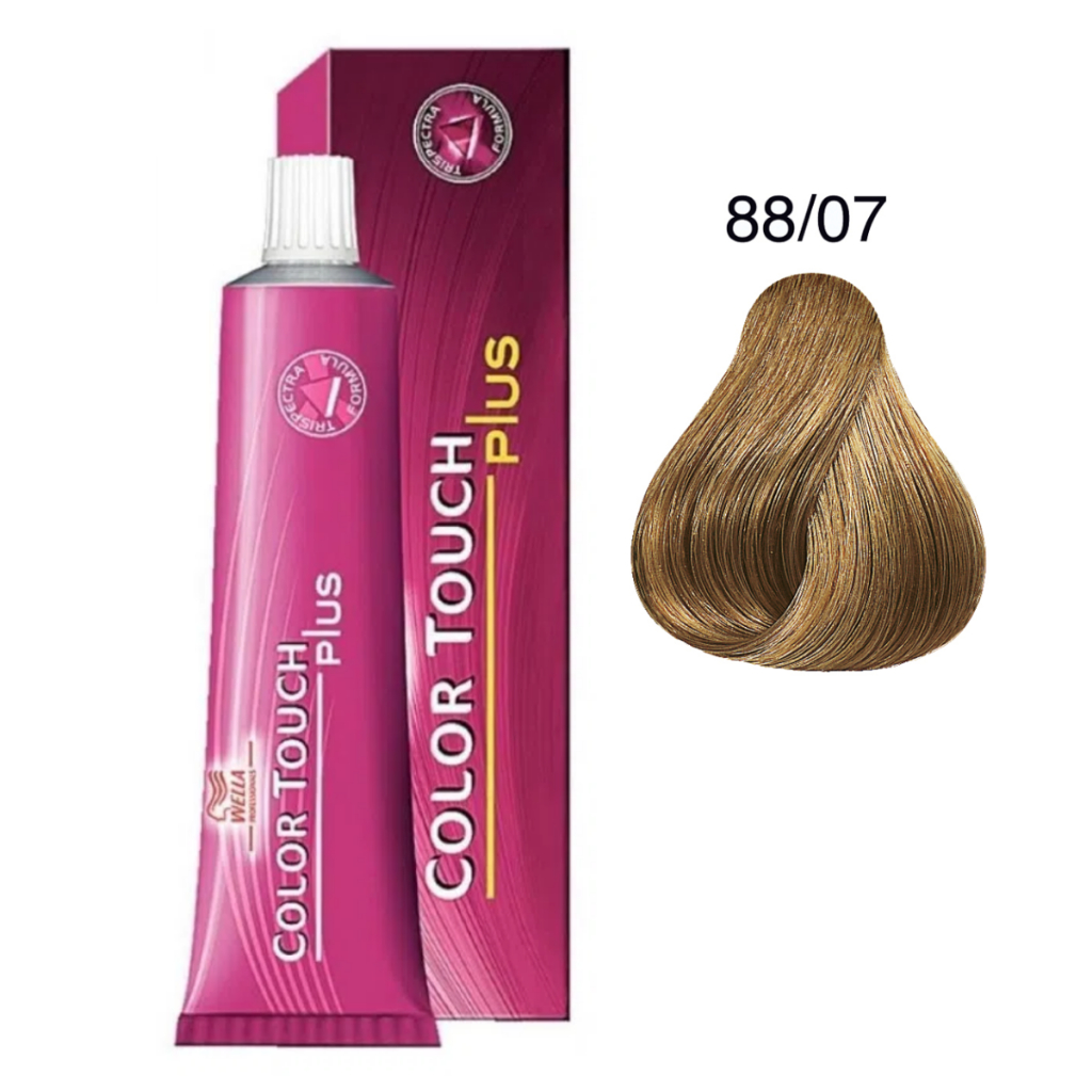 Tonalizante Color Toch Plus 88/07 Louro Claro Intenso Natural Marrom 60 ...