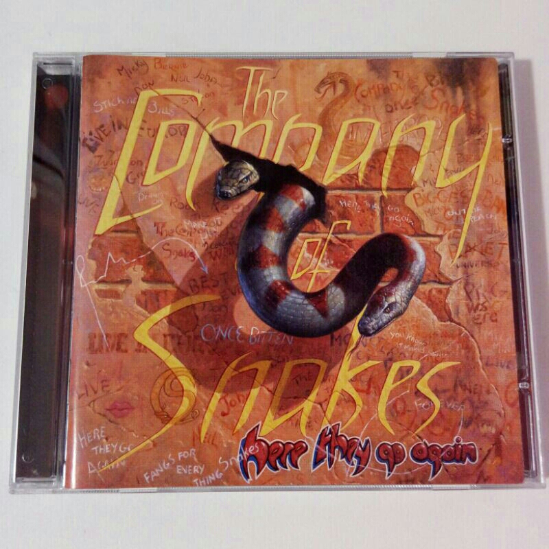 Cd The Company Of Snakes - Here They Go Again - Live (duplo) | Shopee ...