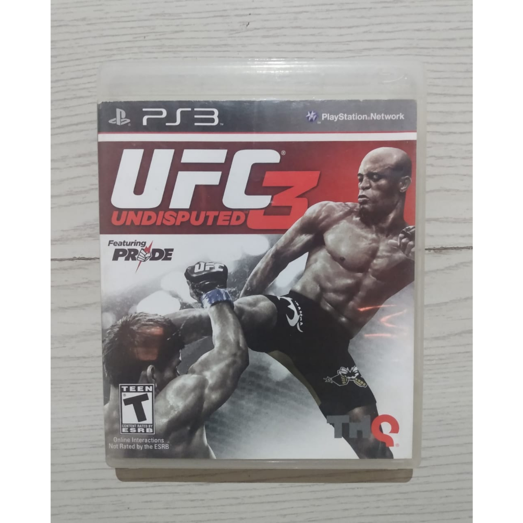 UFC Undisputed 3 - Mídia Física (PS3) | Shopee Brasil
