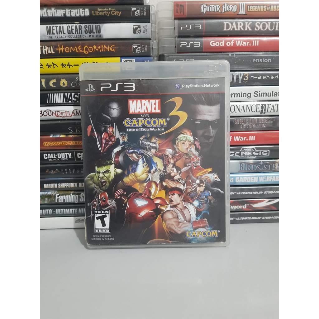 Marvel VS Capcom 3 - PS3 Midia Física | Shopee Brasil