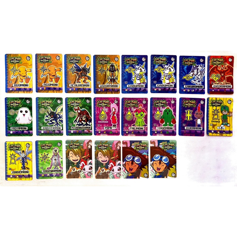 Cartas Digimon Ligmon Elma Chips - Ótimo estado | Shopee Brasil