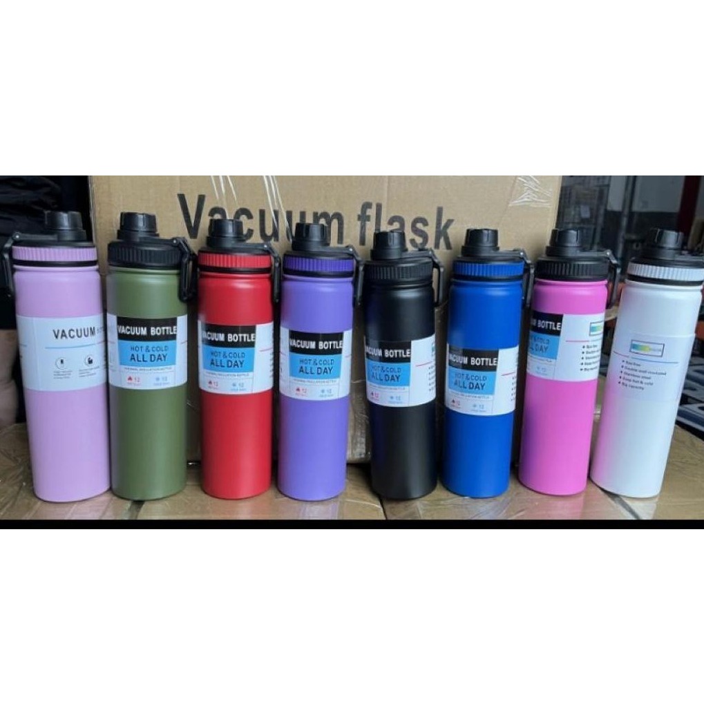 Garrafa térmica Stanley 800ml inox Academia Sport varias cores | Shopee ...