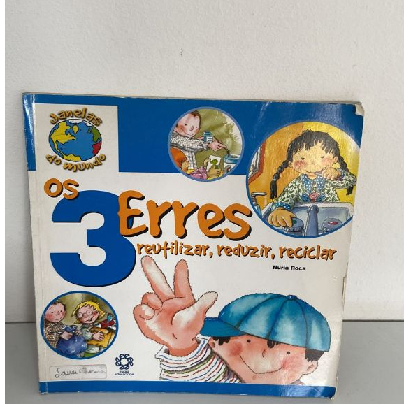 Os 3 erres reutilizar, reduzir, reciclar livros infantis de capa comum ...