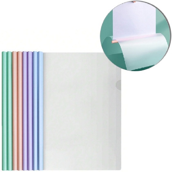 PASTA A4 CANALETA INTER PAPER KIT COM 8 PECAS 31X22CM | Shopee Brasil