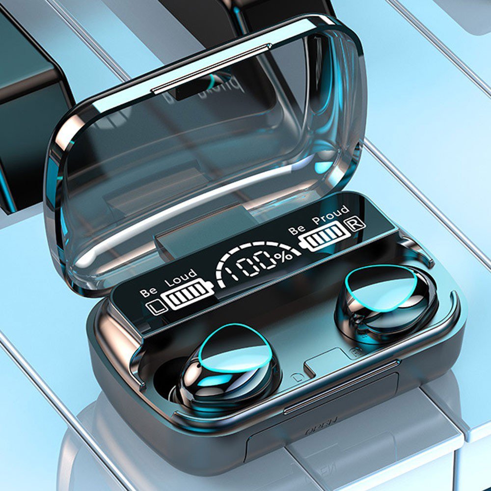 Fone De Ouvido Bluetooth M10 TWS Com Tela De LED Sem Fio | Shopee Brasil