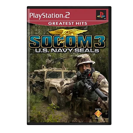 Jogo Socom 3 Us Navy Seals - Playstation 2 (MÍDIA FISICA)(ORIGINAL ...