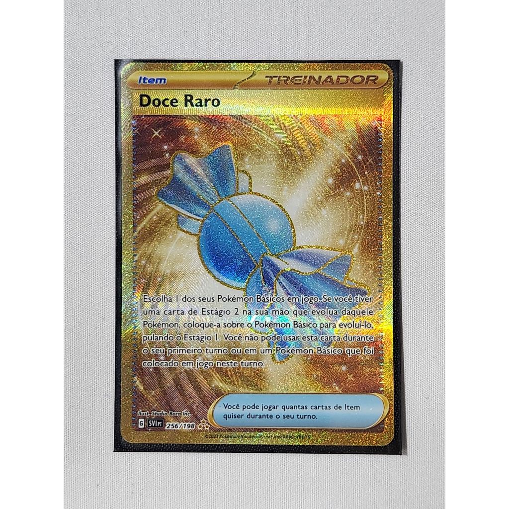 Carta Pokemon Doce Raro (256/198) SV1 | Shopee Brasil