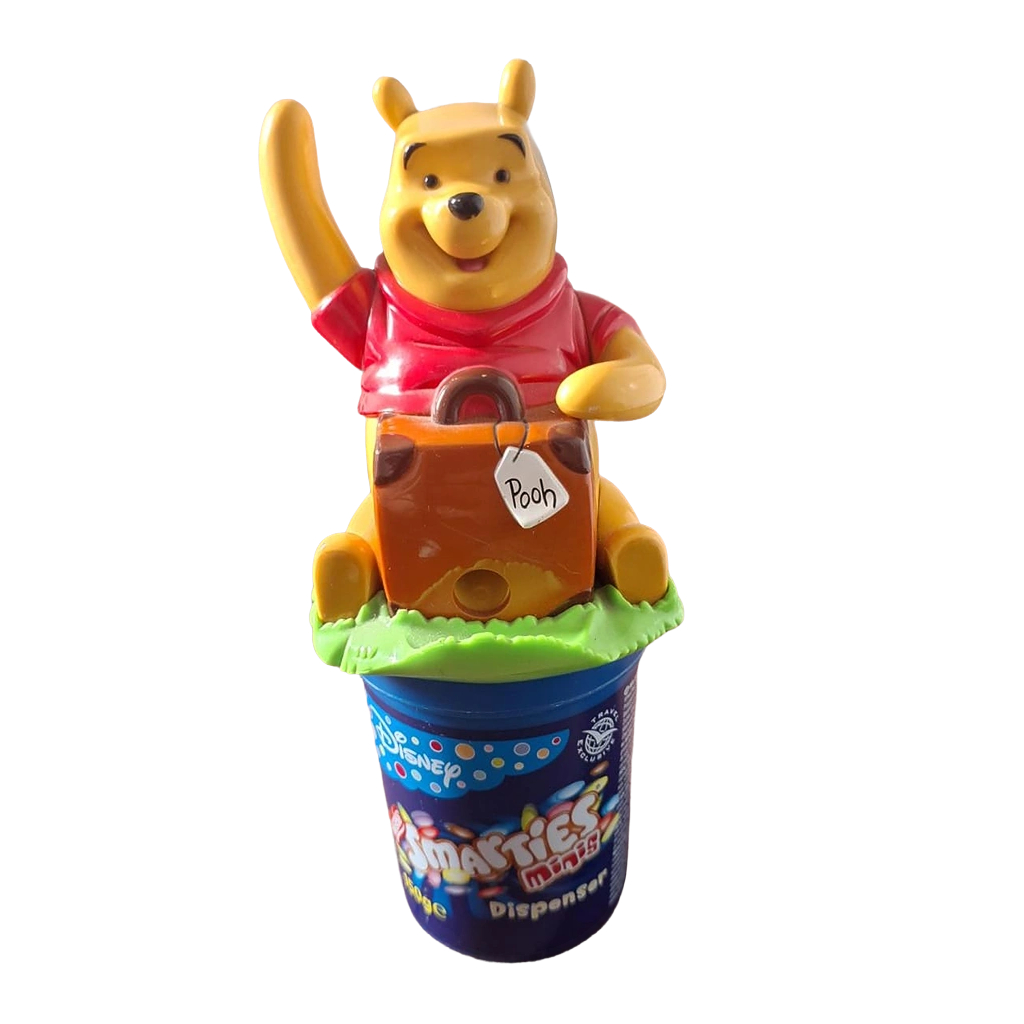 Dispenser Smarties Minis Disney Urso pooh Vazio | Shopee Brasil