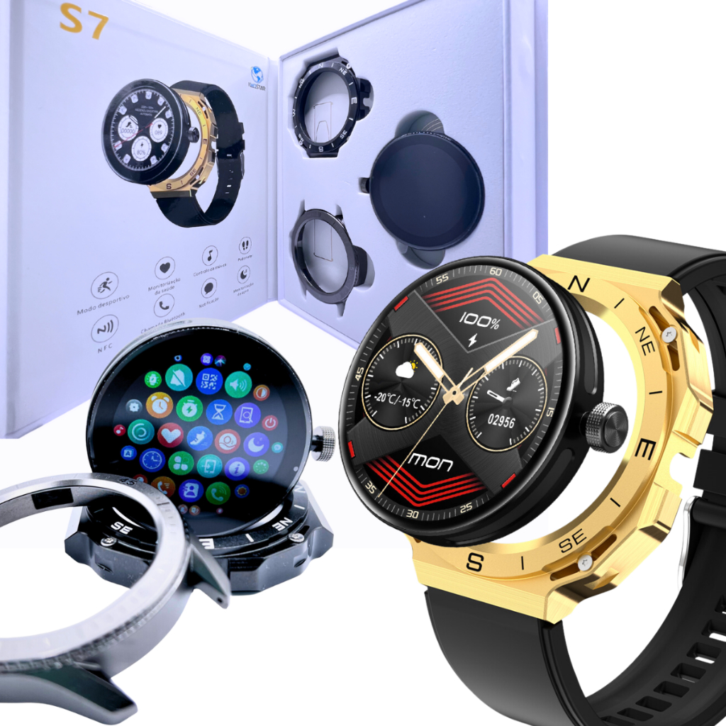 Smartwatch 2 pulseiras e 2 cases para estilo personalizado | Shopee Brasil