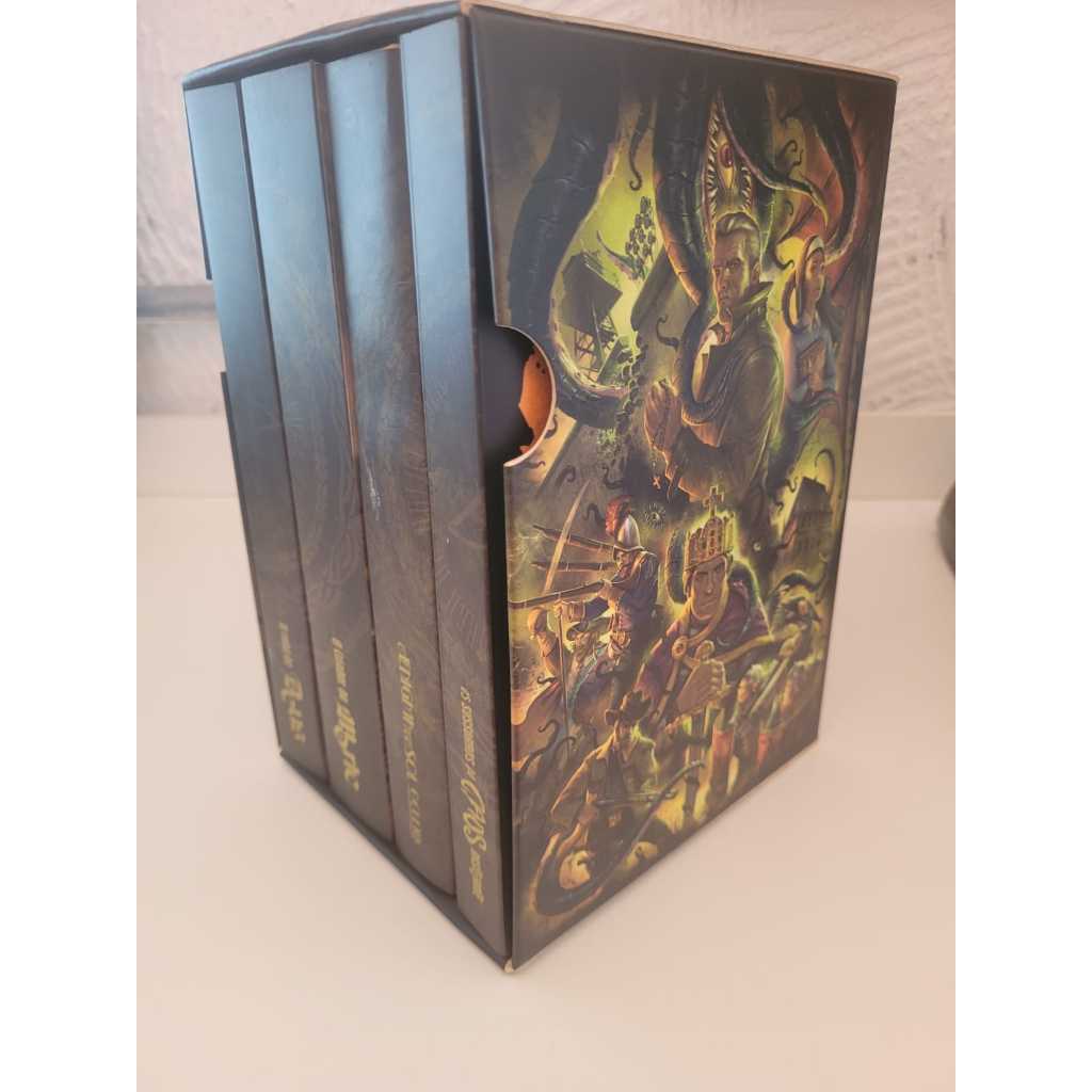 BOX COLEÇÃO CTHULHU (EDIÇÃO DE LUXO) - JOVEM NERD - Escorrega o Preço