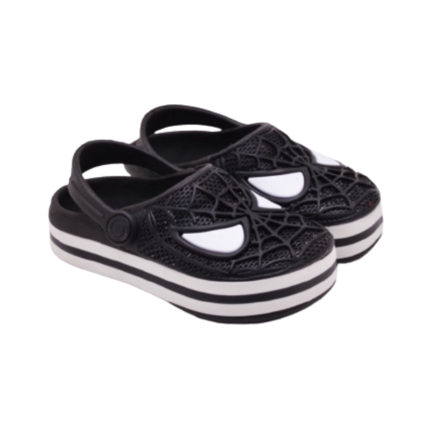 Crocs Infantil Masculino Homem Aranha Preto / Vermelho | Shopee Brasil