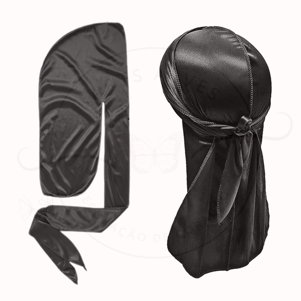 Bandana Durag Dureg touca toca pra colocar na cabeça cores waves dread ...