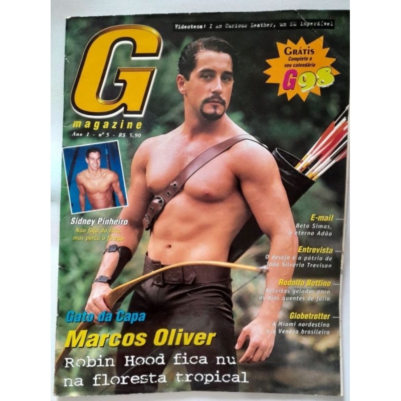 REVISTA G MAGAZINE MARCOS OLIVER TESTE DA FIDELIDADE | Shopee Brasil