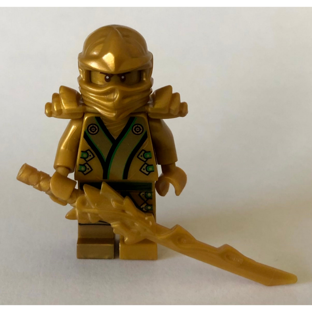 Minifigura Original Lego Ninjgo The Final Battle Lloyd Golden Ninja ...