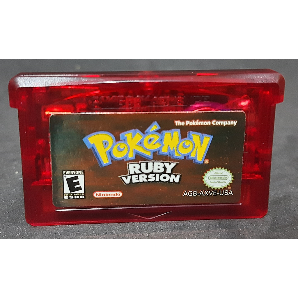 Pokemon Ruby Original - Game Boy Advance | Shopee Brasil