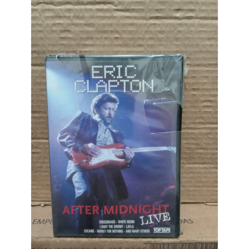 DVD ERIC CLAPTON- AFTER MIDNIGHT LIVE (ORIGINAL/LACRADO) | Shopee Brasil