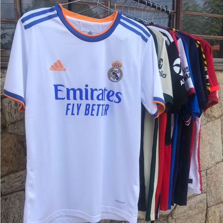 Camisa Real Madrid Away 2021/2022 (Pronta Entrega) | Shopee Brasil