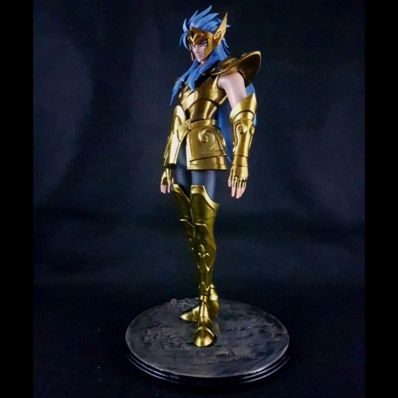 camus de aquario cavaleiros do zodiaco saint seiya 3d 27cm action ...