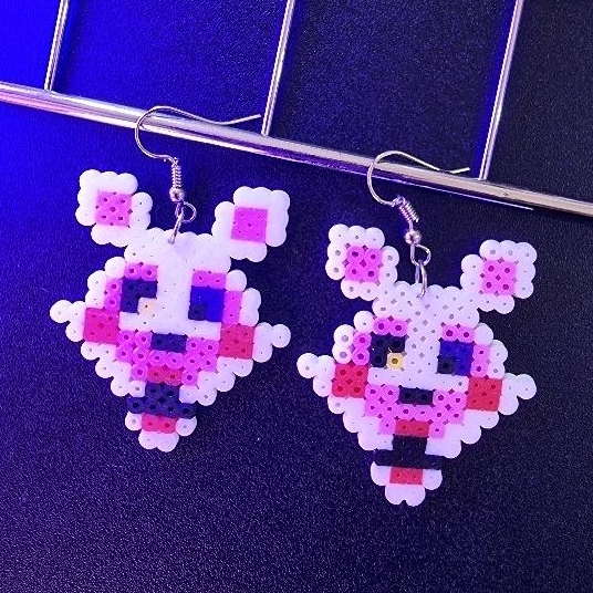 Brincos Mangle - FNAF (Five Nights at Freddy's) - Pixel Art/ Pixel Arte ...