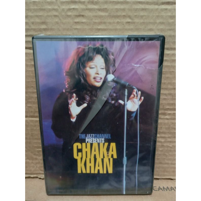 DVD THE JAZZ CHANNEL PRESENTS CHAKA KHAN (ORIGINAL/LACRADO) | Shopee Brasil