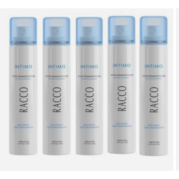 KIT DESDORANTE INTIMO JATO SECO RACCO 100ML (4 OPÇOES A ESCOLHA ...