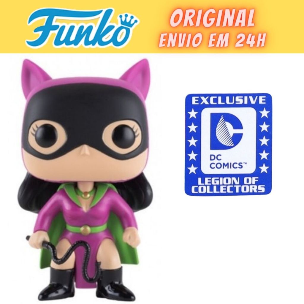 Funko Pop Catwoman - Exclusivo DC Legion Of Collectors - 136 | Shopee ...